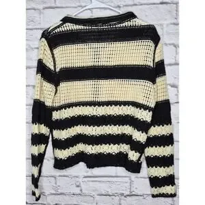 Cocobleu | Sweaters | Cocobleu Ny Crochet Knit Cardigan Sweater Medium ...